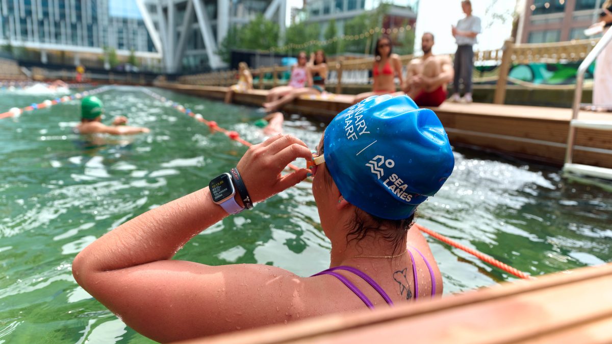 Swimming - Sea Lanes Canary Wharf
